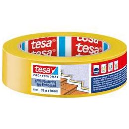 tesa SPVC EMBOSSED 67001-00000-00 Putzband tesa&reg; Professional Gelb (L x B) 33 m x 30 mm 1 St.