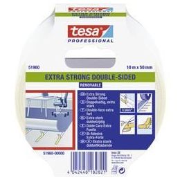 tesa EXTRA STRONG 51960-00000-11 Verlegeband tesa&reg; Professional Transluzent (L x B) 10 m x 50 mm 1 St.