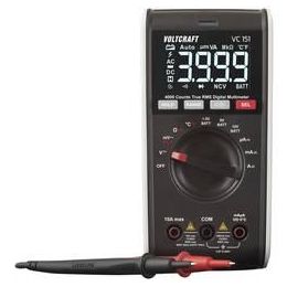 VOLTCRAFT VC151 Hand-Multimeter kalibriert (DAkkS-akkreditiertes Labor) digital CAT III 600 V Anzeige (Counts): 4000