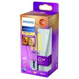 Philips LED 871951432391900 LED EEK D (A - G) E27 Spezialform 6 W = 60 W Warmwei&szlig; (&Oslash; x L) 64 mm x 140 mm 1 St.