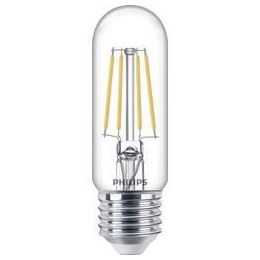 Philips LED 871951436136200 LED EEK F (A - G) E27 Stabform 4.5 W = 40 W Warmwei&szlig; (&Oslash; x L) 32 mm x 106 mm 1 St.
