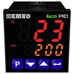 Emko ecoPID.4.5.1R.S.485 Temperaturregler Pt100, J, K, R, S, T, L -199 bis +999 &deg;C Relais 5 A, SSR (L x B x H) 90 x 48 x 48 mm