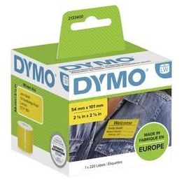 DYMO 101 x 54 mm Gelb 220 St. 2133400 Versand-Etiketten, Namensschild-Etiketten