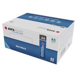 AgfaPhoto Power LR6 Mignon (AA)-Batterie Alkali-Mangan 1.5 V 48 St.