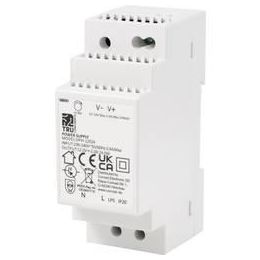TRU COMPONENTS TC-10580808 Hutschienen-Netzteil (DIN-Rail) 12 V/DC 2 A 24 W Anzahl Ausg&auml;nge:1 x Inhalt 1 St.