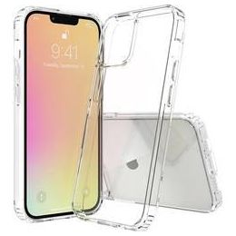 JT Berlin Pankow Clear Backcover Apple iPhone 13 Transparent Sto&szlig;fest, Induktives Laden 10799