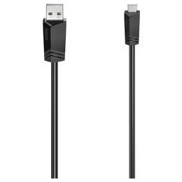 hama 00200606 Mini-USB-Kabel, USB 2.0, 480 Mbit/s, 1,50 m