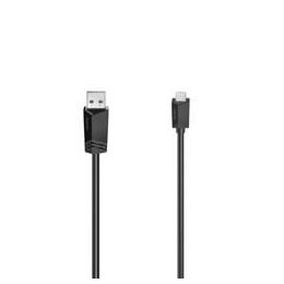 hama 00200608 Micro-USB-Kabel, USB 2.0, 480 Mbit/s, 1,50 m