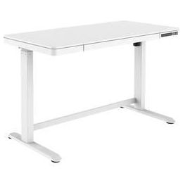Digitus Sitz-/Steh-Schreibtisch DA-90406 Wei&szlig; DA-90406 max. H&ouml;he: 121 cm