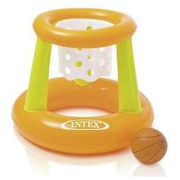 Intex Poolgame Floating Hoops mit Basketball-Korb + Ball, 67x55cm