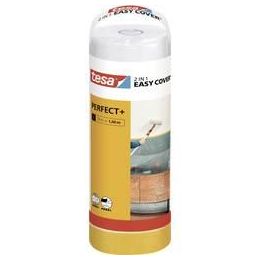 tesa Easy Cover Perfect+ 56574-00000-00 Abdeckfolie Gelb, Transparent (L x B) 33 m x 1.40 m 1 Set