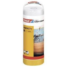 tesa Easy Cover Perfect+ 56575-00000-00 Abdeckfolie Gelb, Transparent (L x B) 17 m x 2.60 m 1 Set