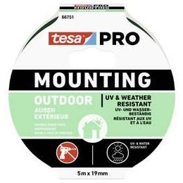 tesa Mounting PRO Outdoor 66751-00001-00 Montageband Transparent (L x B) 5 m x 19 mm 1 St.