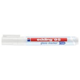 Edding 95 4-95049 Glasmarker Wei&szlig; 1.5 mm, 3 mm