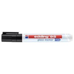 Edding 95 4-95001 Glasmarker Schwarz 1.5 mm, 3 mm