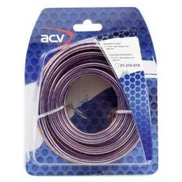 ACV Car HiFi Lautsprecherkabel-Set 2 x 1.50 mm&sup2; 10 m