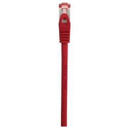 Renkforce RF-5176540 RJ45 Netzwerkkabel, Patchkabel CAT 6 S/FTP 0.50 m Rot mit Rastnasenschutz, vergoldete Steckkontakte, Flammwidrig 1 St.