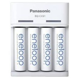 Panasonic BQ-CC61 + eneloop AA Rundzellen-Ladeger&auml;t NiMH Micro (AAA), Mignon (AA)