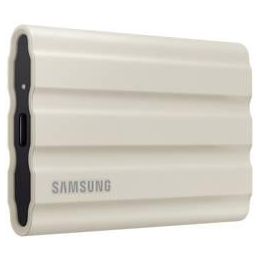 Samsung Portable T7 Shield 1 TB Externe SSD USB-A (USB 3.2 Gen 2) Beige PC/Mac MU-PE1T0K/EU