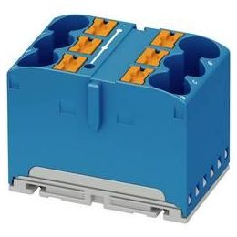 Phoenix Contact 1082388 Verteilerblock Push-Lock-Anschluss Blau 1 St.