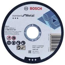 Bosch Accessories Standard for Metal 2608619770 Trennscheibe gerade 230 mm 1 St. Metall
