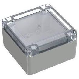 TRU COMPONENTS TC-10860516 Universal-Geh&auml;use 105 x 105 x 60.10 Polycarbonat Lichtgrau 1 St.