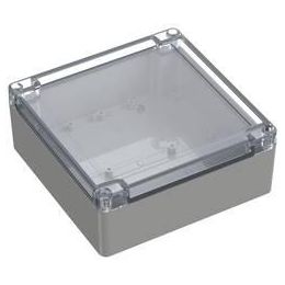 TRU COMPONENTS TC-10860864 Universal-Geh&auml;use 149.90 x 149.90 x 60 Polycarbonat Lichtgrau 1 St.