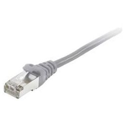 Equip 605500 RJ45 Netzwerkkabel, Patchkabel CAT 6 S/FTP 1.00 m Grau vergoldete Steckkontakte 1 St.