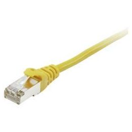 Equip 605560 RJ45 Netzwerkkabel, Patchkabel CAT 6 S/FTP 1.00 m Gelb vergoldete Steckkontakte 1 St.