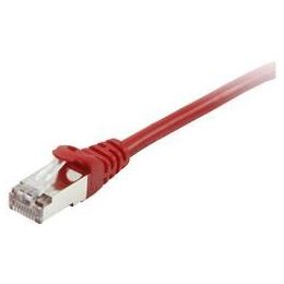 Equip 605521 RJ45 Netzwerkkabel, Patchkabel CAT 6 S/FTP 2.00 m Rot vergoldete Steckkontakte 1 St.