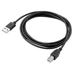 Akyga USB-Kabel USB-A Stecker, USB-B Stecker 1.80 m Schwarz AK-USB-04