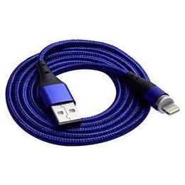 Akyga USB-Kabel USB-A Stecker, USB-C&reg; Stecker 1.00 m Blau AK-USB-42