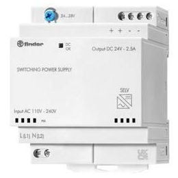 Finder 78.60.1.230.2402 Hutschienen-Netzteil (DIN-Rail) 24 V/DC 2.8 A 60 W Inhalt 1 St.