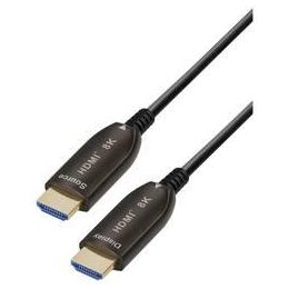 Maxtrack HDMI Anschlusskabel HDMI-A Stecker, HDMI-A Stecker 20.00 m Schwarz C 507-20 ML 8K UHD HDMI-Kabel