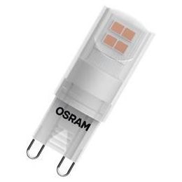 OSRAM HOMELIGHTING 4058075757943 LED EEK F (A - G) G9 Spezialform 1.9 W = 19 W Warmwei&szlig; (&Oslash; x H) 15 mm x 15 mm 1 St.