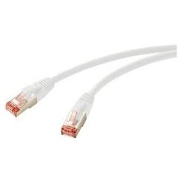 Renkforce RF-5771886 RJ45 Netzwerkkabel, Patchkabel CAT 6 S/FTP 1.50 m Computer-Grau Halogenfrei 1 St.