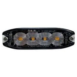 Berger & Schr&ouml;ter Frontblitzer / Stra&szlig;enr&auml;umer LED Front- Heckblitzer orange E9 10R-06 1386, SAE W117, X A1 E9 00.1957 12 V, 24 V &uuml;ber Bordnetz Schraubmontage,