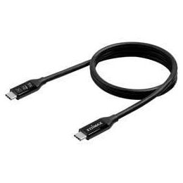 EDIMAX USB-Kabel USB4&reg;, Thunderbolt&trade; 3 USB-C&reg; Stecker 1.00 m Schwarz UC4-010TB V2
