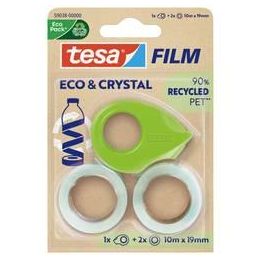 tesa ECO & CRYSTAL 59038-00000-00 tesafilm tesafilm&reg; Eco & Crystal Transparent (L x B) 10 m x 19 mm 2 St.