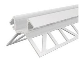Deko Light 975385 EV-02-12 Fliesen-Profil Aluminium (B x H x T) 45 x 45 x 2500 mm 2.50 m