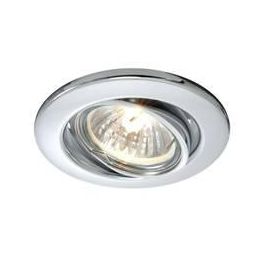 Deko Light Einauring 89 GU10 110033 Deckeneinbauring LED, Halogen GU10 35 W Silber