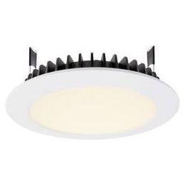 Deko Light 565233 LED Panel Round III 20 LED-Einbauleuchte EEK: G (A - G) LED fest eingebaut 20 W Verkehrswei&szlig; (RAL 9016)