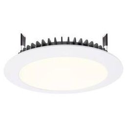 Deko Light 565236 LED Panel Round III 26 LED-Einbauleuchte EEK: G (A - G) LED fest eingebaut 26 W Verkehrswei&szlig; (RAL 9016)
