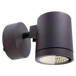 Deko Light Mobby II Mobby II Wandaufbauleuchte LED fest eingebaut EEK: G (A - G) 9.90 W LED Schwarz-Grau