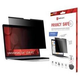 DISPLEX Privacy Safe Blickschutzfolie Notebook 35,6 cm (14) Bildformat: 16:9 01762 Universal