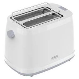 Silva Homeline TA 2302 Toaster mit Br&ouml;tchenaufsatz Wei&szlig;
