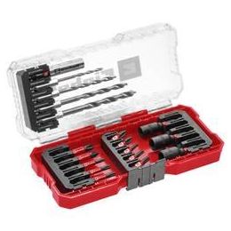 Einhell Steckschl&uuml;ssel-Bit-Einsatz-Set 1/4 (6.3 mm) 18teilig 108709