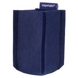 magnetoplan Stiftehalter magnetisch magnetoTray SMALL (B x H x T) 60 x 100 x 60 mm Blau 1227614