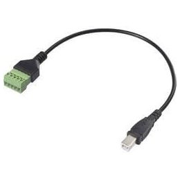 Renkforce USB 2.0 Adapterkabel [1x USB 2.0 Stecker B - 1x Klemmanschluss] RF-6443964 30 cm PVC-Mantel