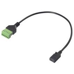 Renkforce USB 2.0 Adapterkabel [1x USB 2.0 Buchse Mini-B - 1x Klemmanschluss] RF-6443962 30 cm PVC-Mantel
